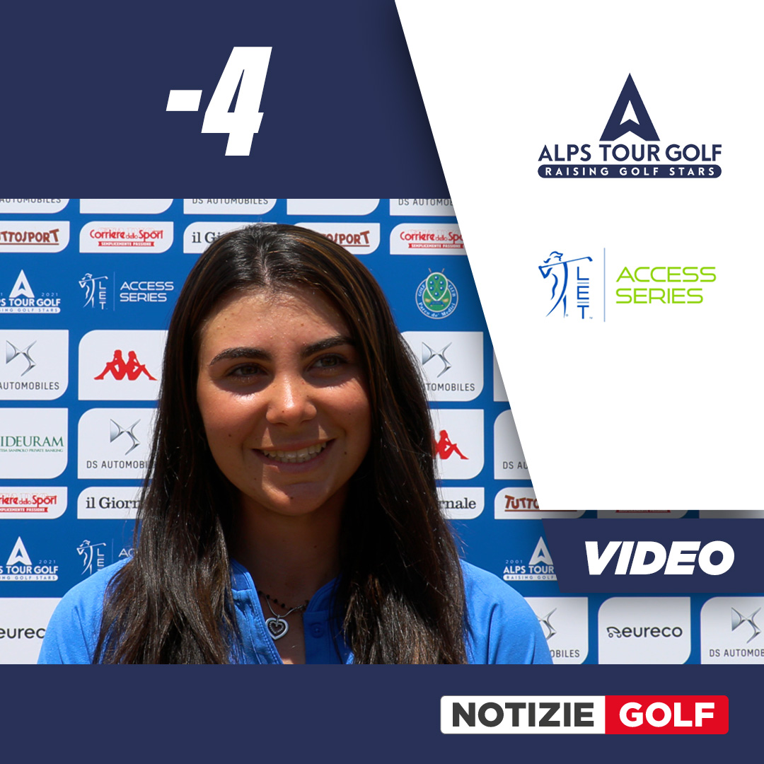 Alessia Nobilio AM (-4) “Oggi ho imparato moltissimo e giro bogey free ...
