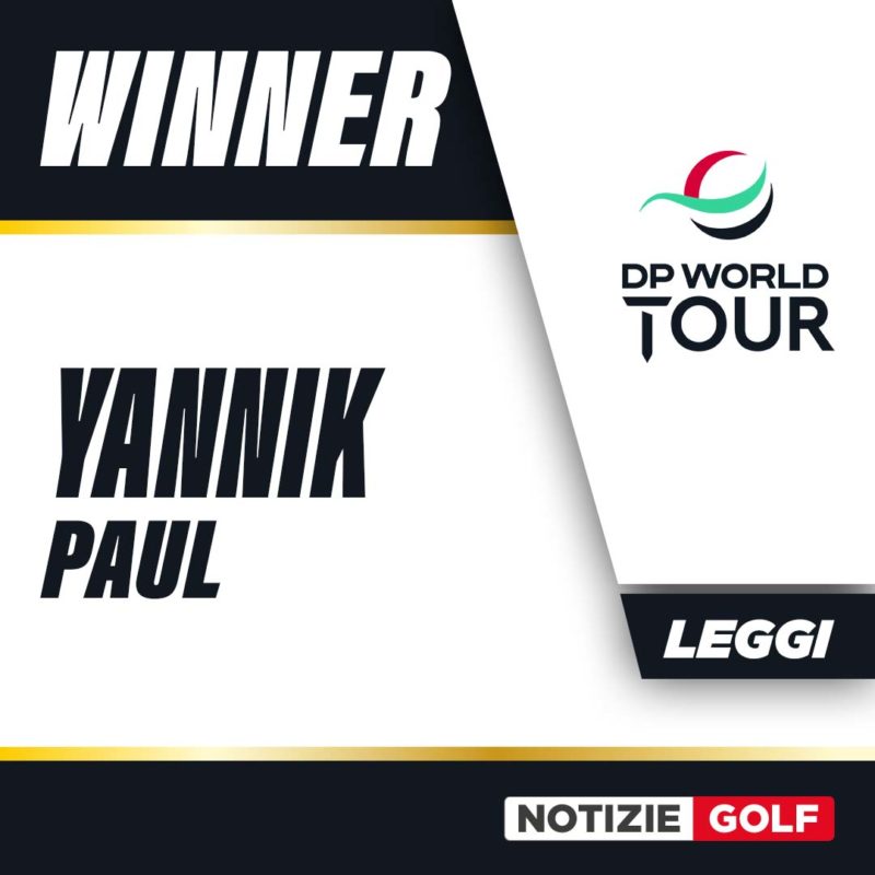 Paratore 23°, Yannik Paul vince il suo primo titolo sul DP World Tour ...