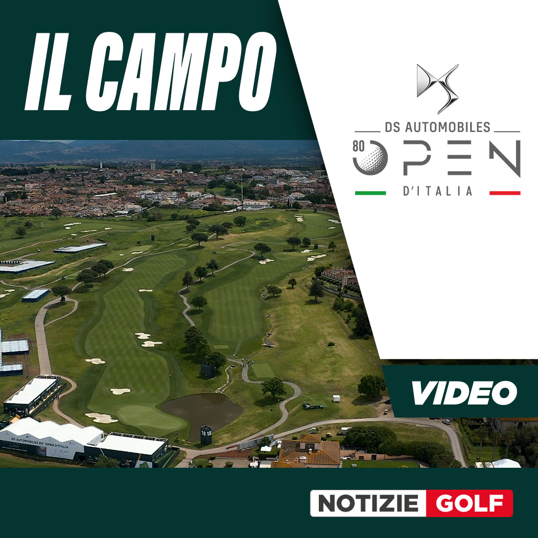 Scopri il campo dell’Open d’Italia. Il disegno esalta la primavera. Il ...