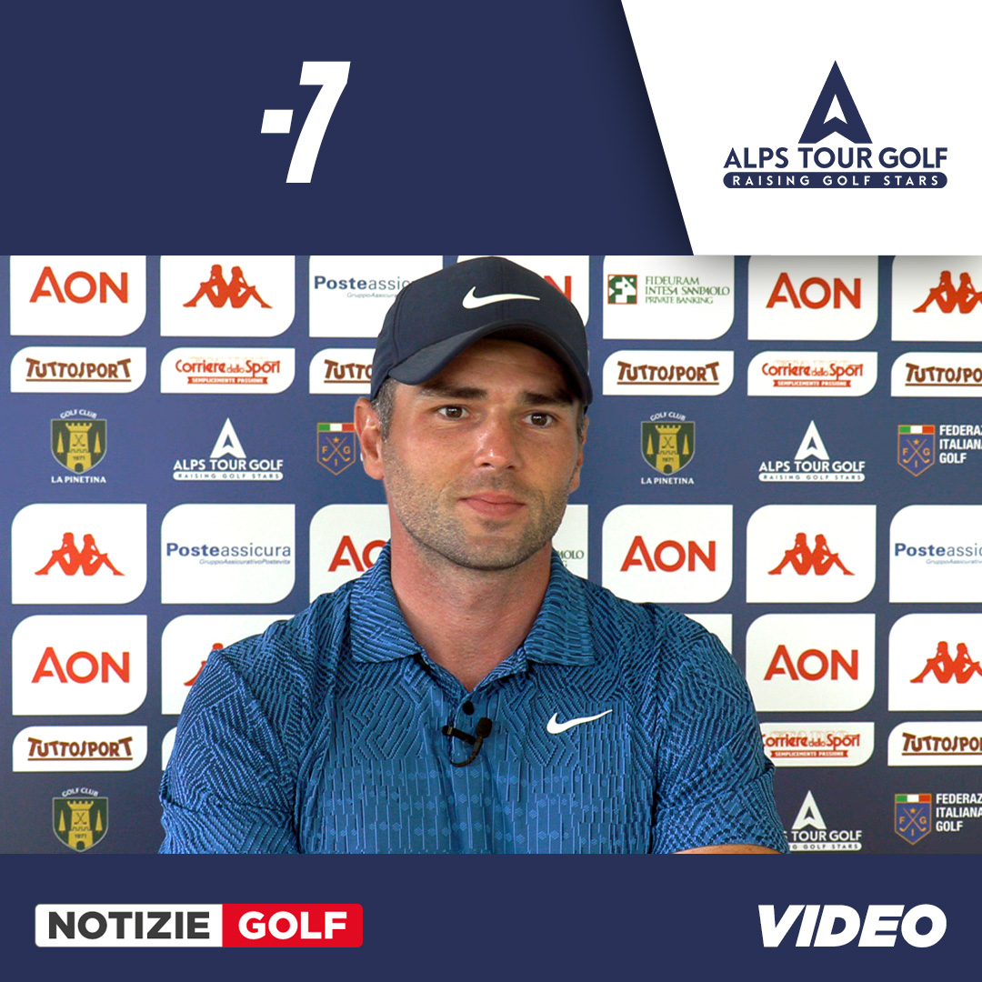 Alessandro Radig AM (-7) "Un giro quasi perfetto!" - GARE - NOTIZIE GOLF