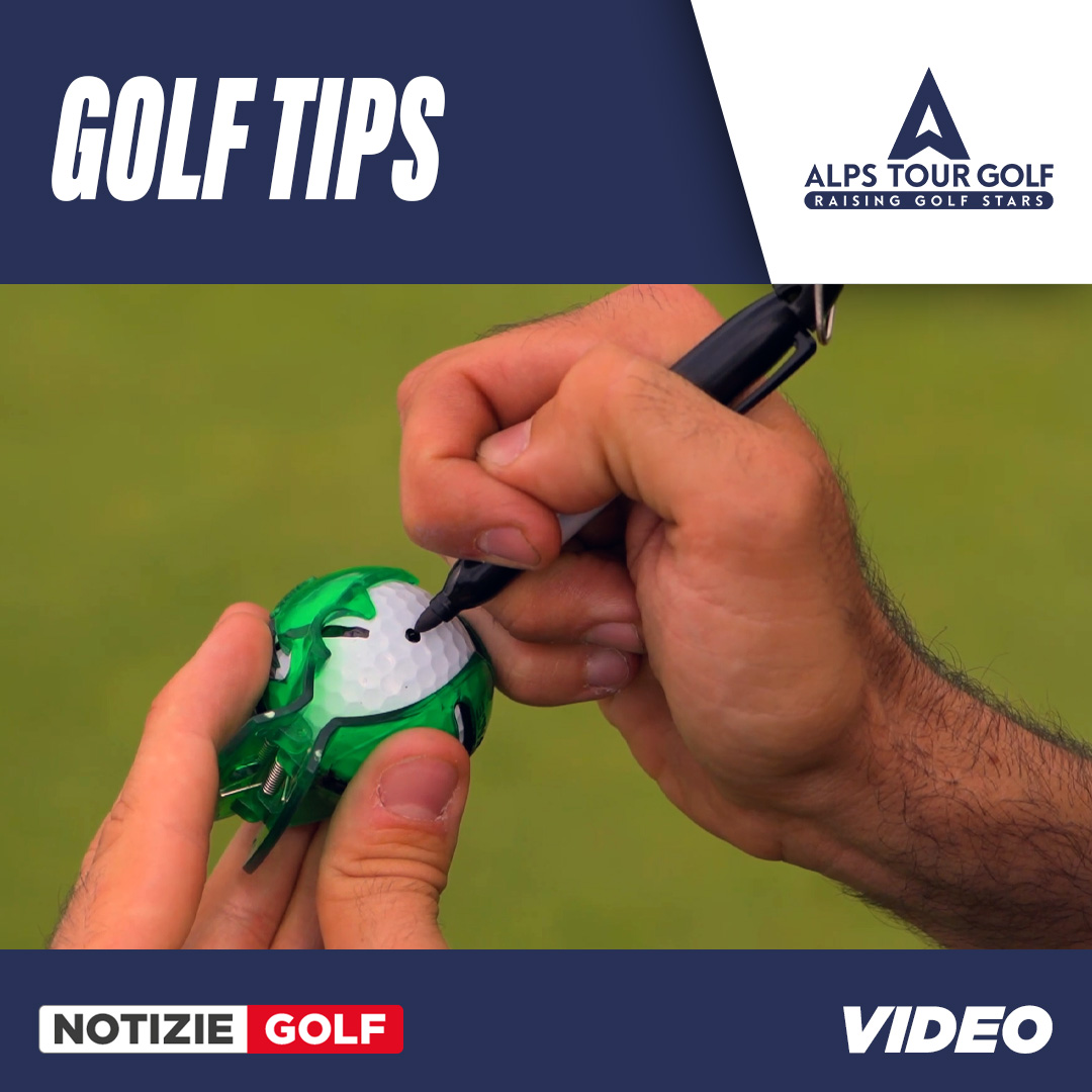 GOLF TIPS: Come marcano la pallina i PRO? - TUTORIAL - NOTIZIE GOLF