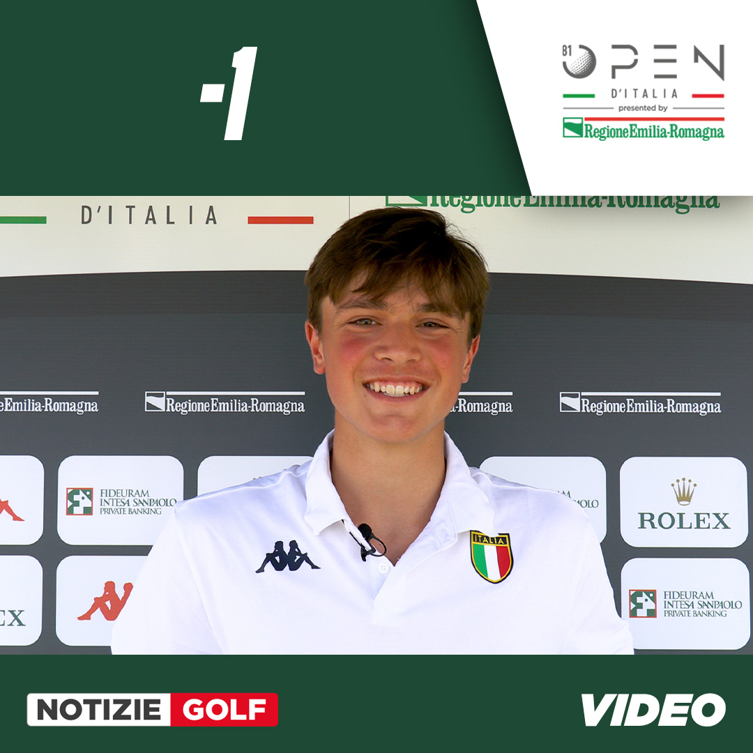 Giovanni Binaghi (AM) -1 “Da piccolo giocavo legni 7, col caddie tutto ...