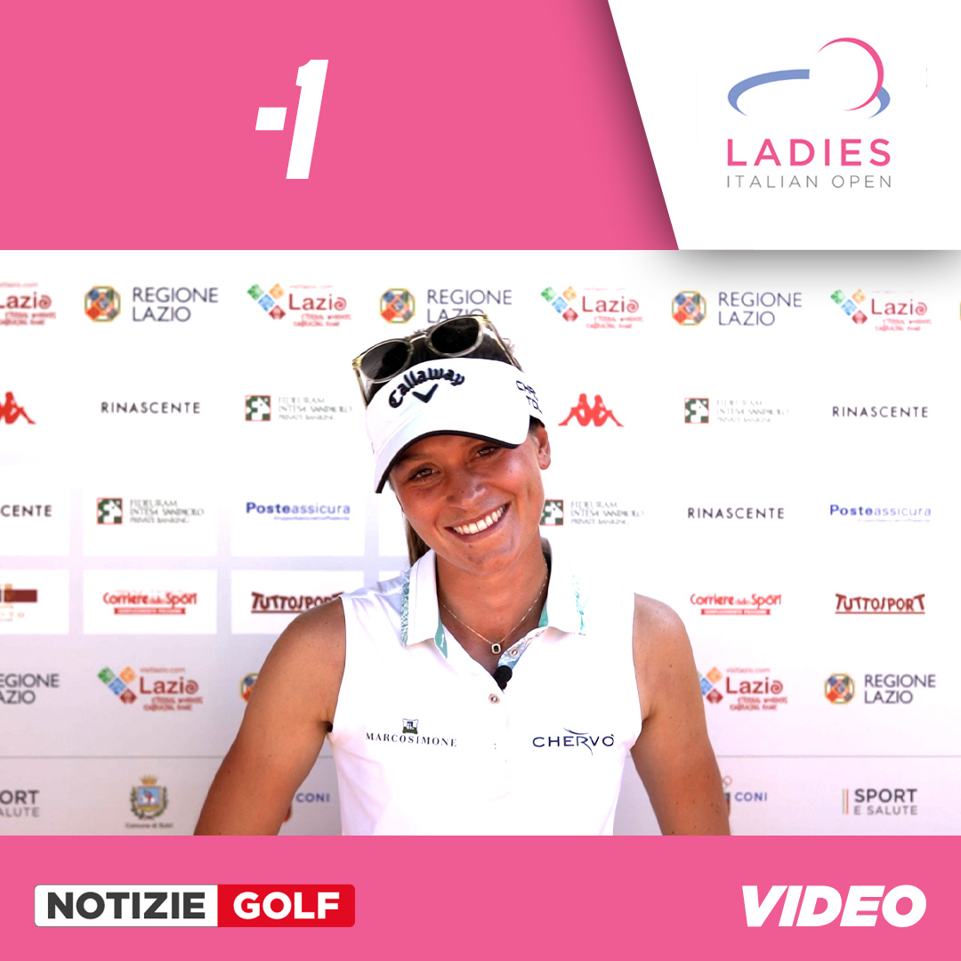 Alessandra Fanali (-1) "La gara è ancora aperta" - NOTIZIE GOLF