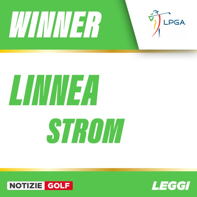 Liti 40esima, Strom vince il ShopRite LPGA Classic con uno score da ...