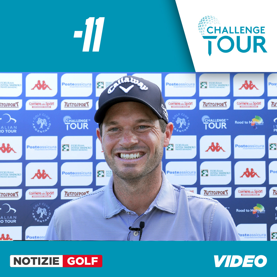 Sam Hutsby "Ciao Rocco! L’Italia è stupenda" - GARE - NOTIZIE GOLF