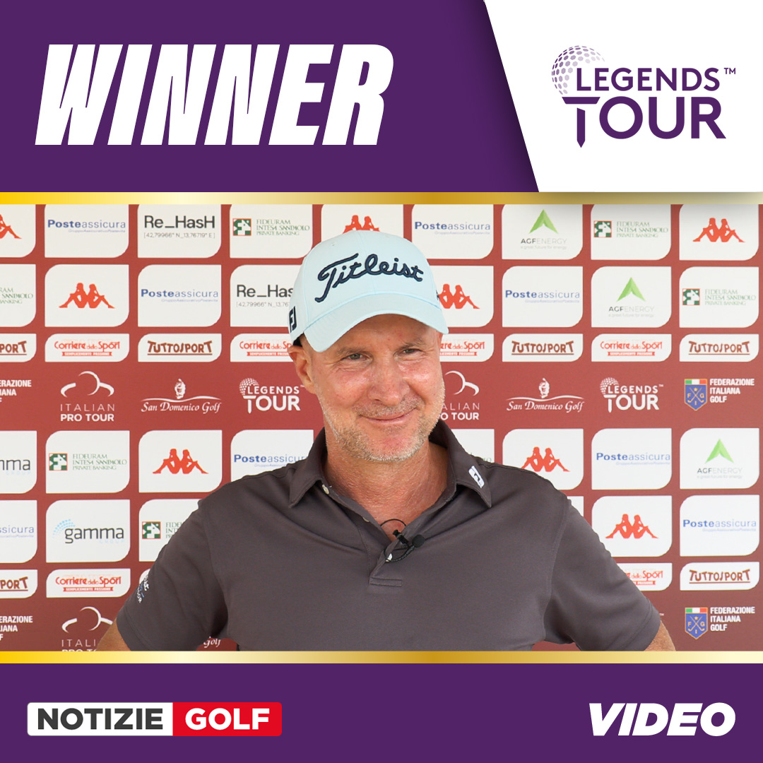 Thomas Gögele (WINNER) "Amo il golf e amo la Puglia" - GARE - NOTIZIE GOLF